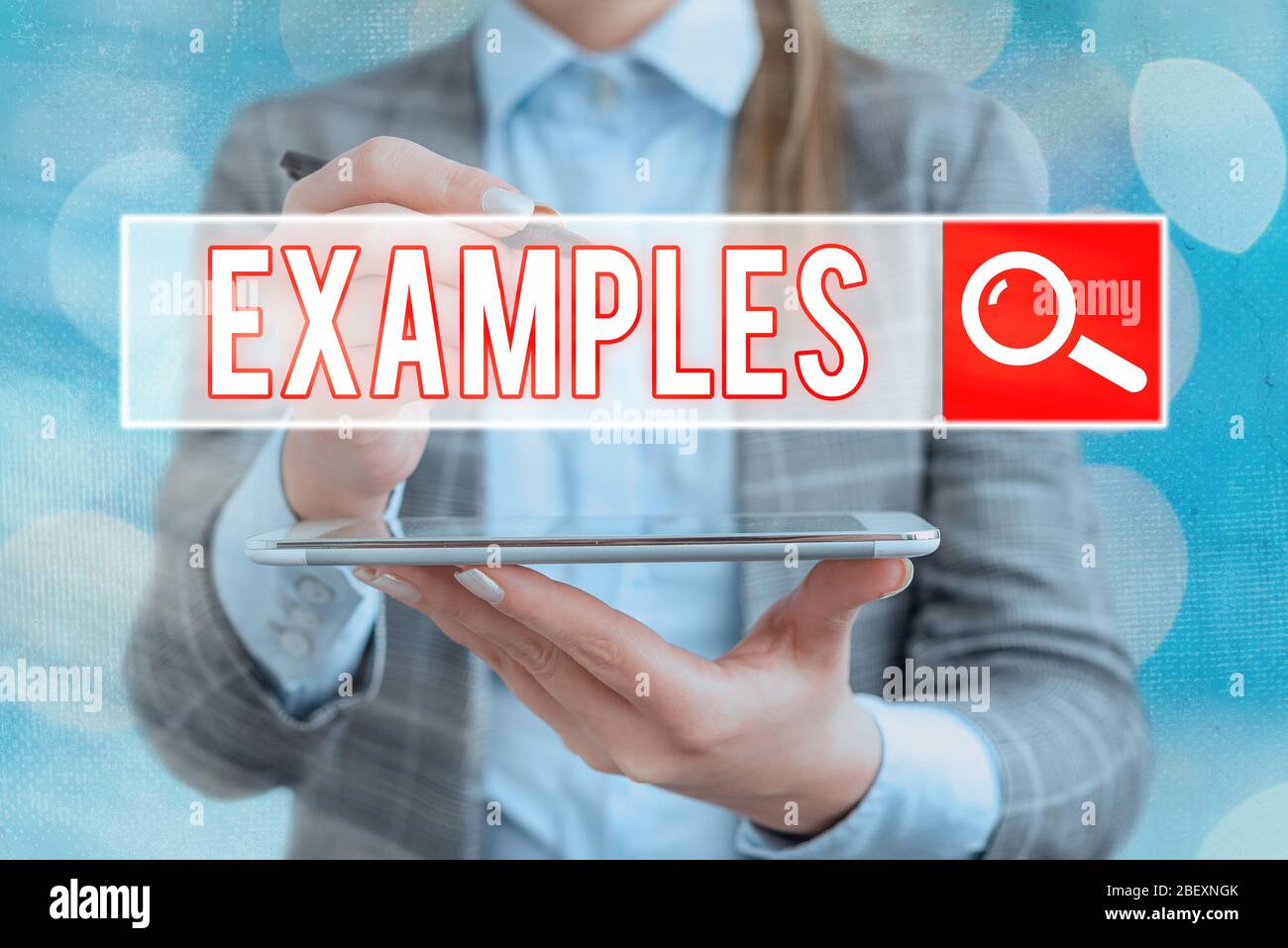 Text sign showing Examples. Business photo text photo Sample Model to ...