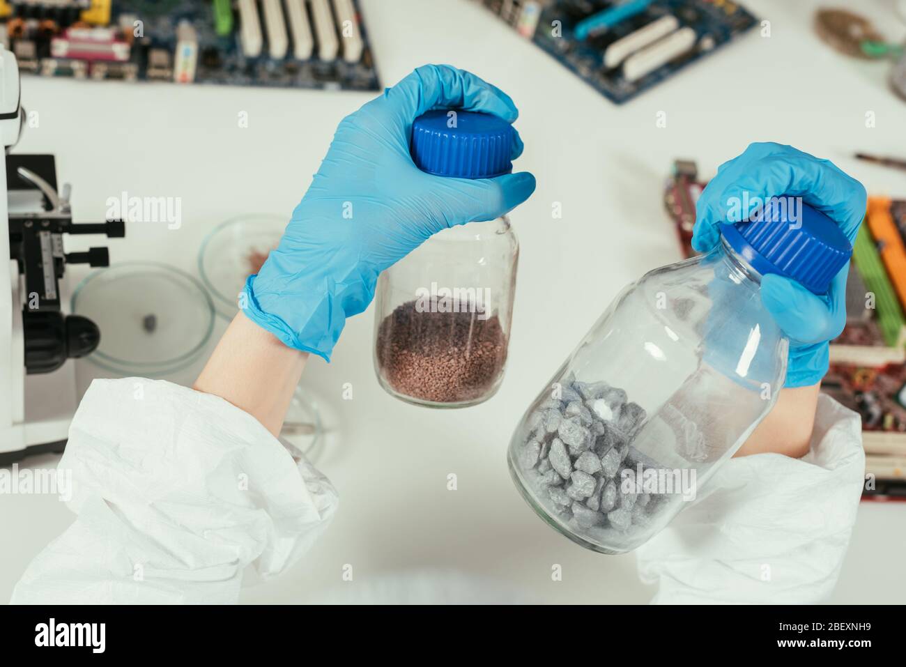 Lab jars hi-res stock photography and images - Alamy