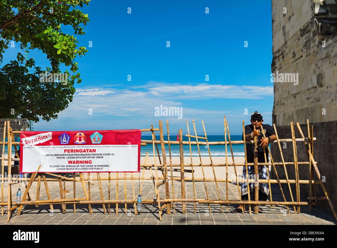 Entrance gate for kuta beach hi-res stock photography and images - Alamy