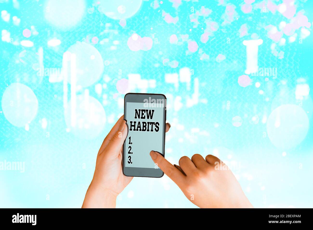 Old habits new habits sign hi-res stock photography and images - Alamy