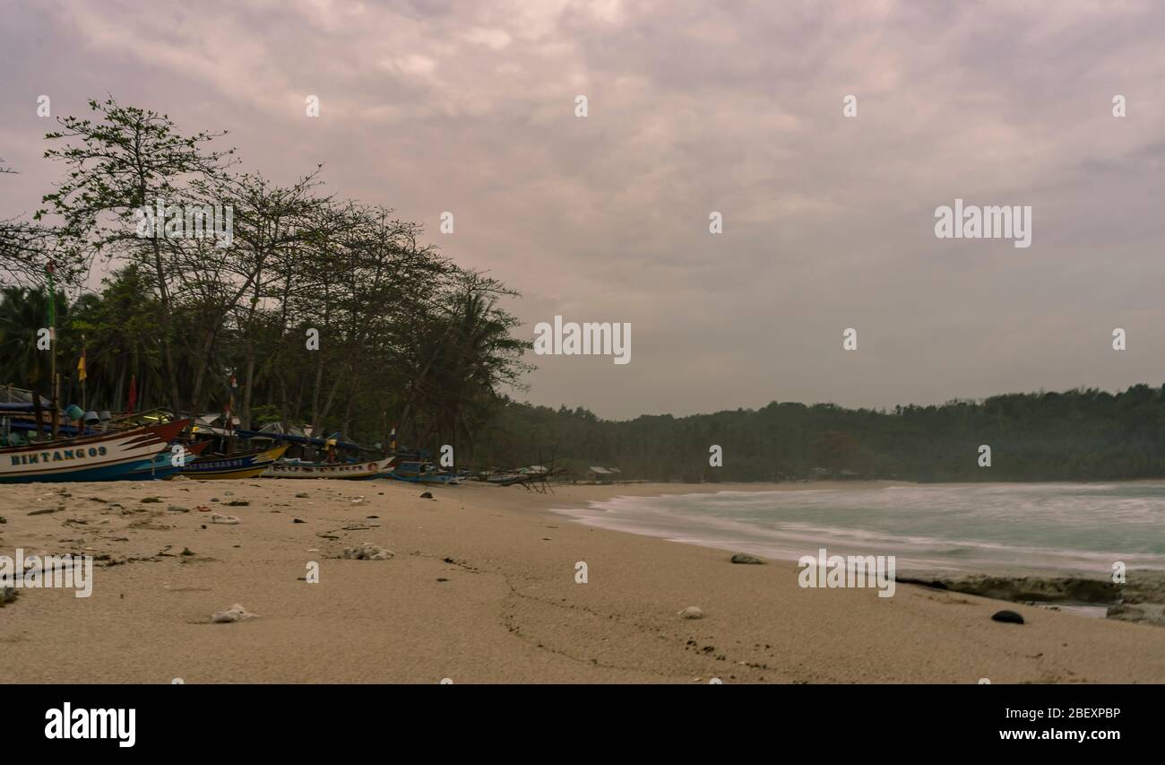 Sawarna village hi-res stock photography and images - Alamy