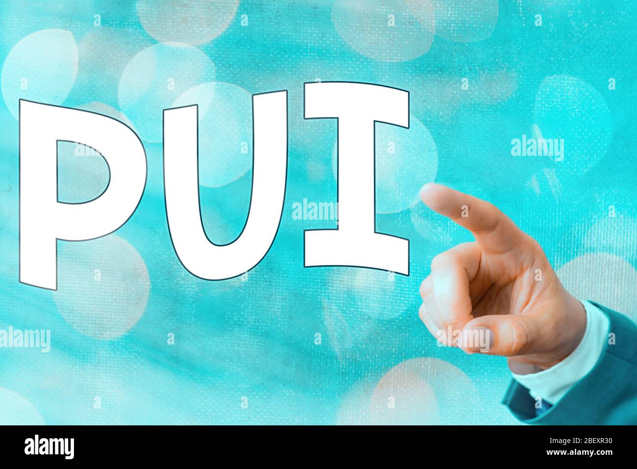 Writing note showing Pui. Business concept for An individual that has ...