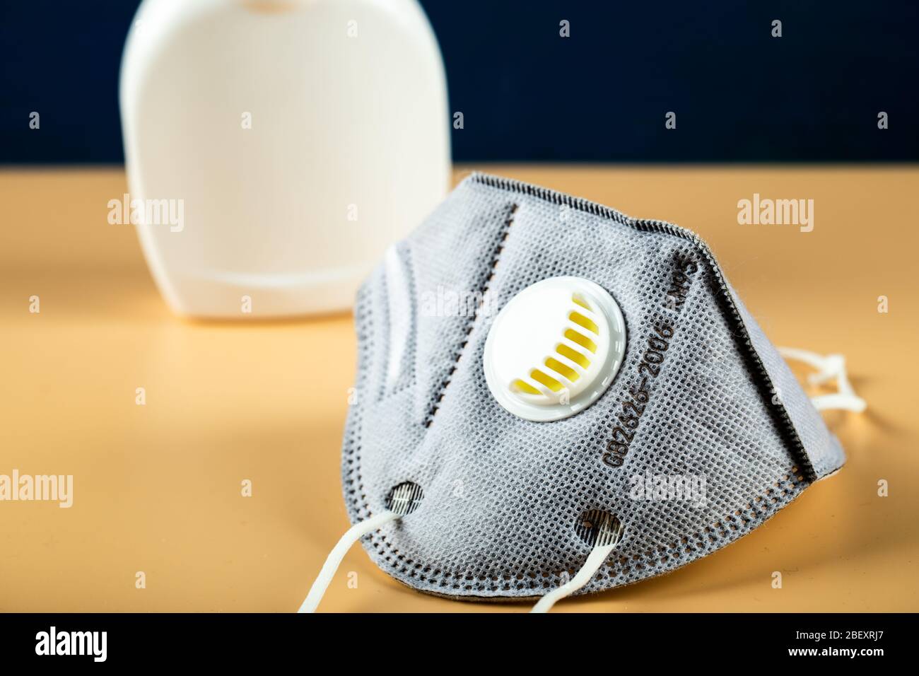 Mask on the table hi-res stock photography and images - Alamy