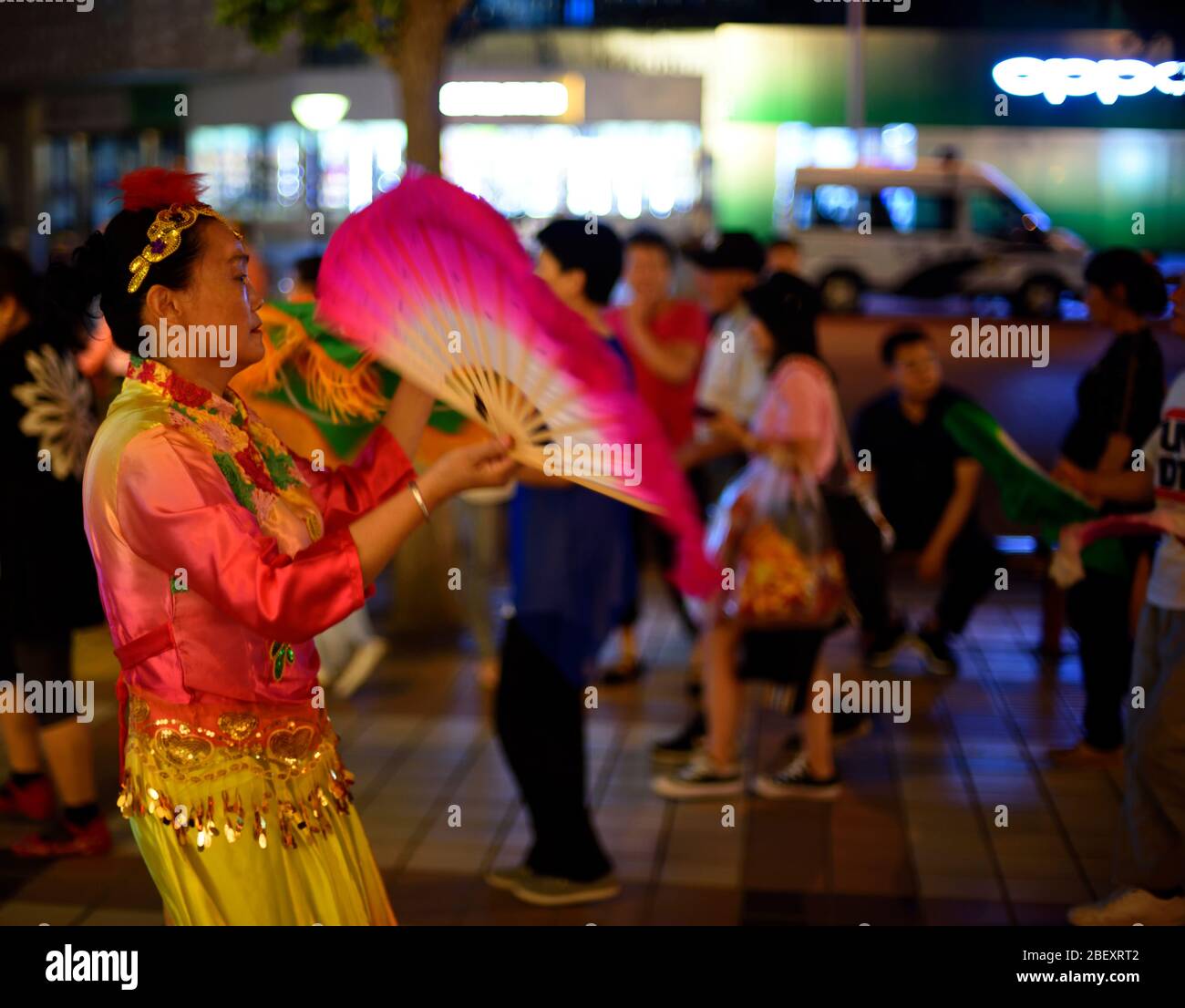 Square dancing Beijing China Stock Photo - Alamy
