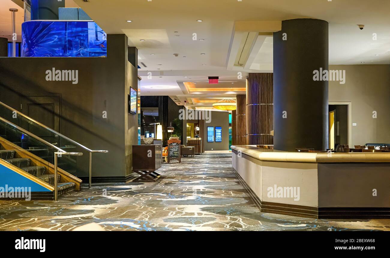 Modern hotel lobby interior hi-res stock photography and images - Alamy