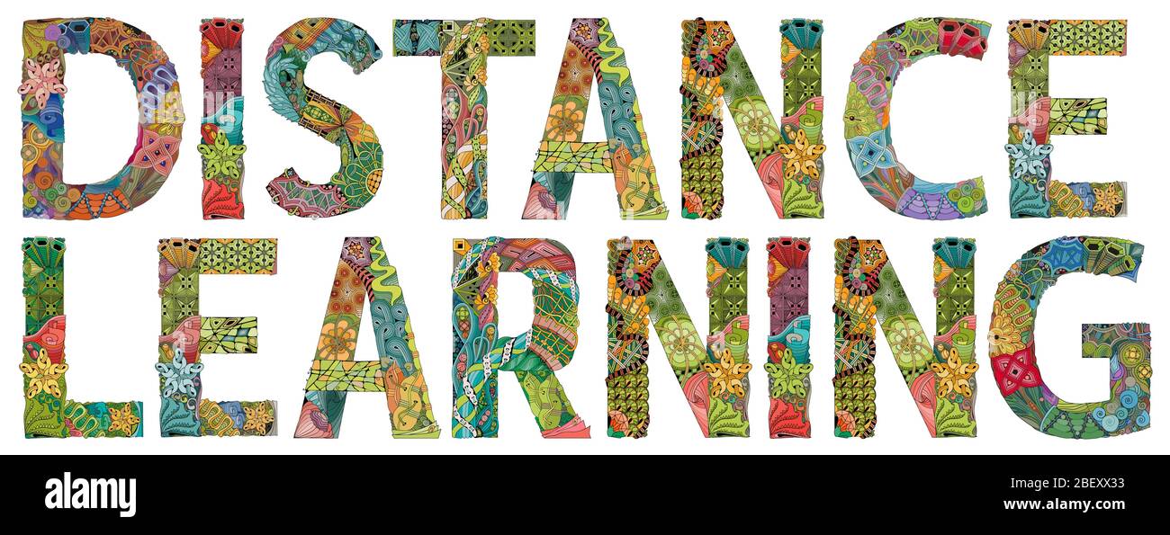 Distance learning background hi-res stock photography and images - Alamy