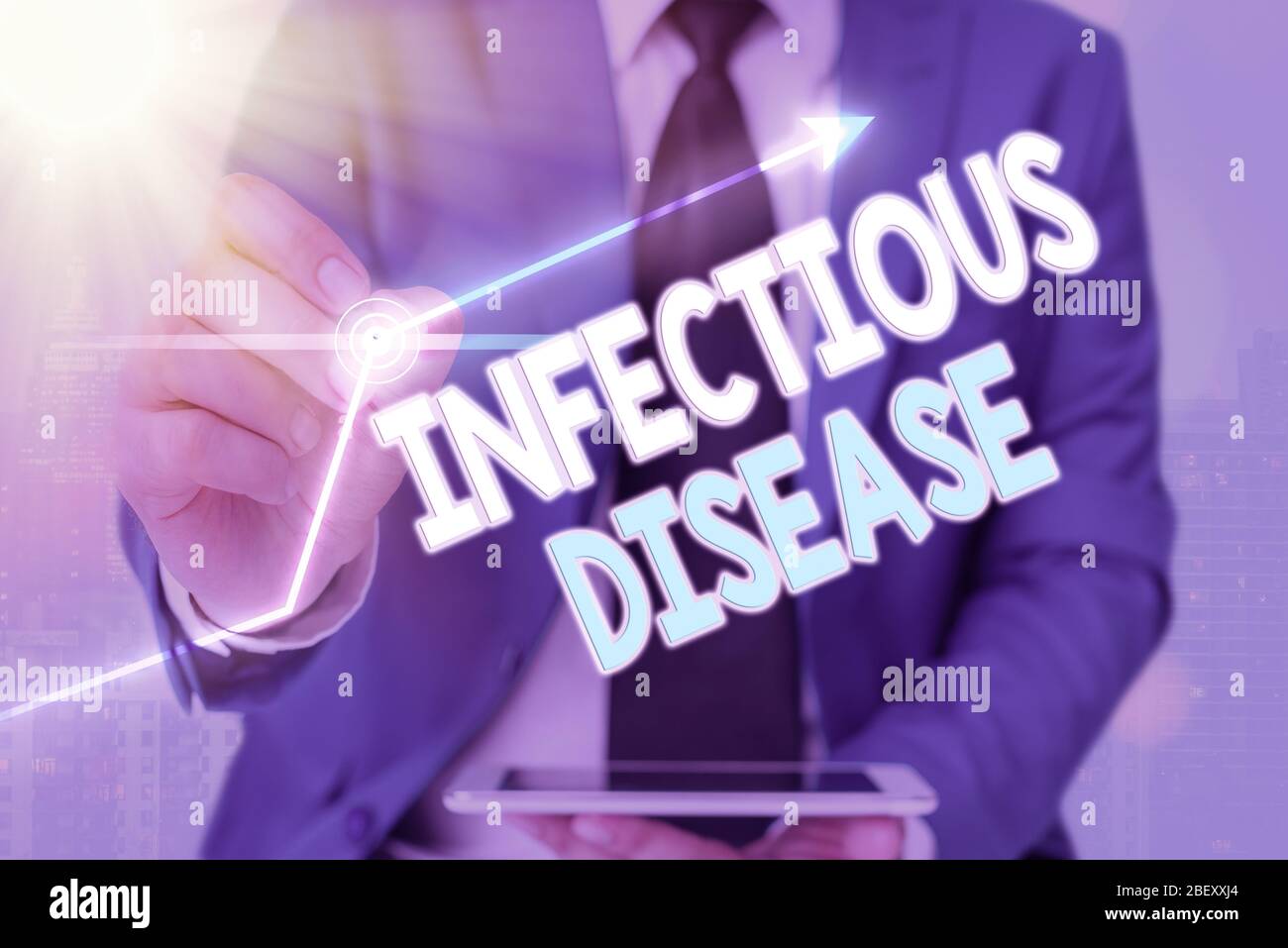 Text sign showing Infectious Disease. Business photo text caused by ...