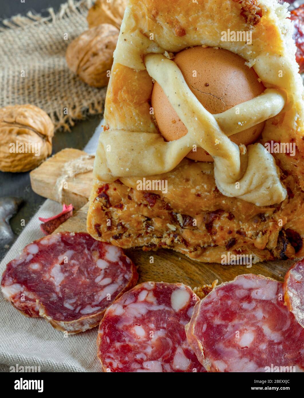 Traditional neapolitan baked product easter food Stock Photo - Alamy
