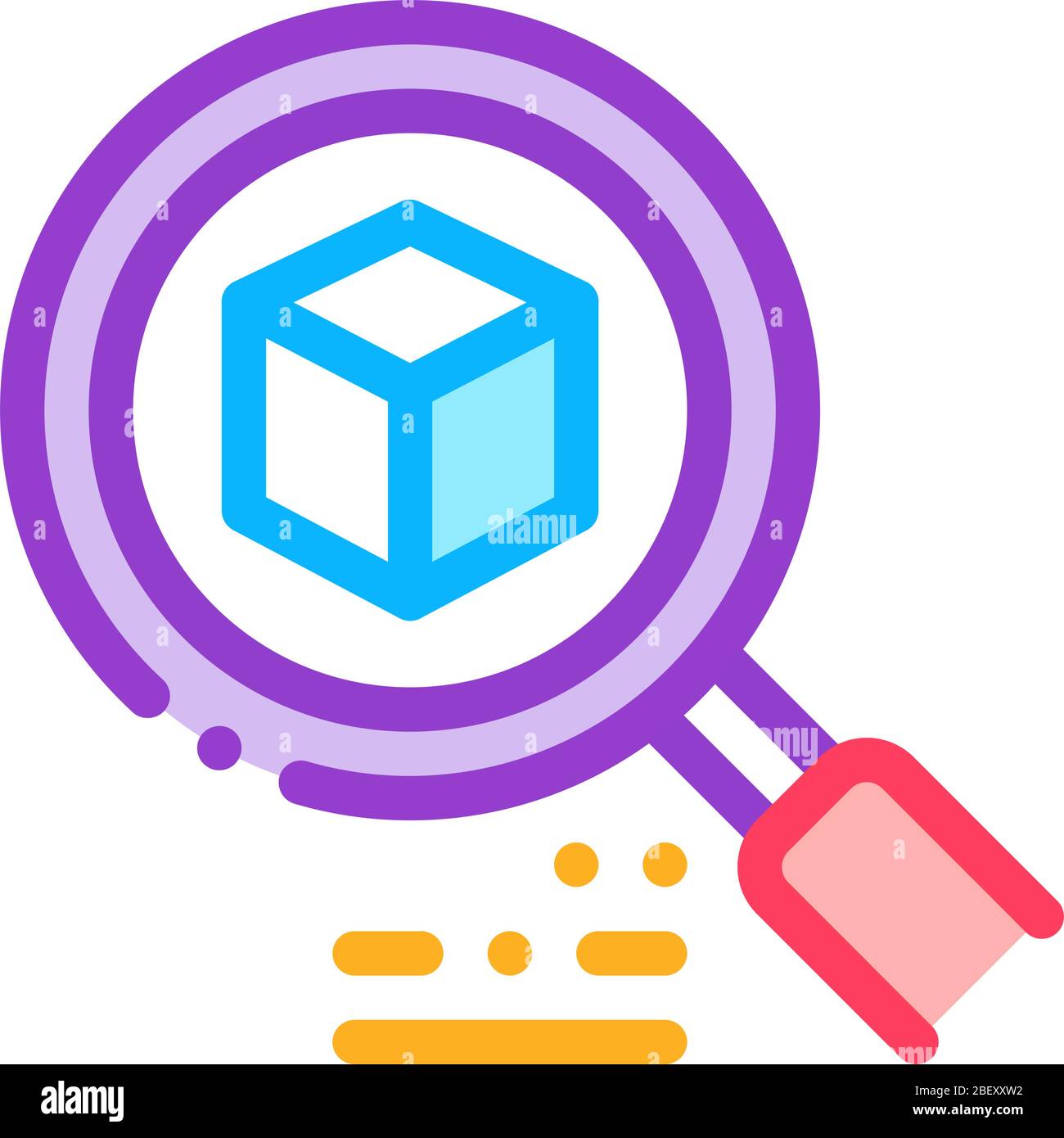 package tracking icon vector outline illustration Stock Vector Image ...