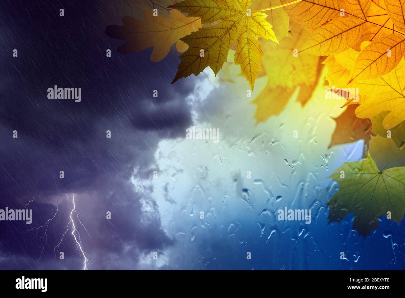 Window lightning storm hi-res stock photography and images - Alamy