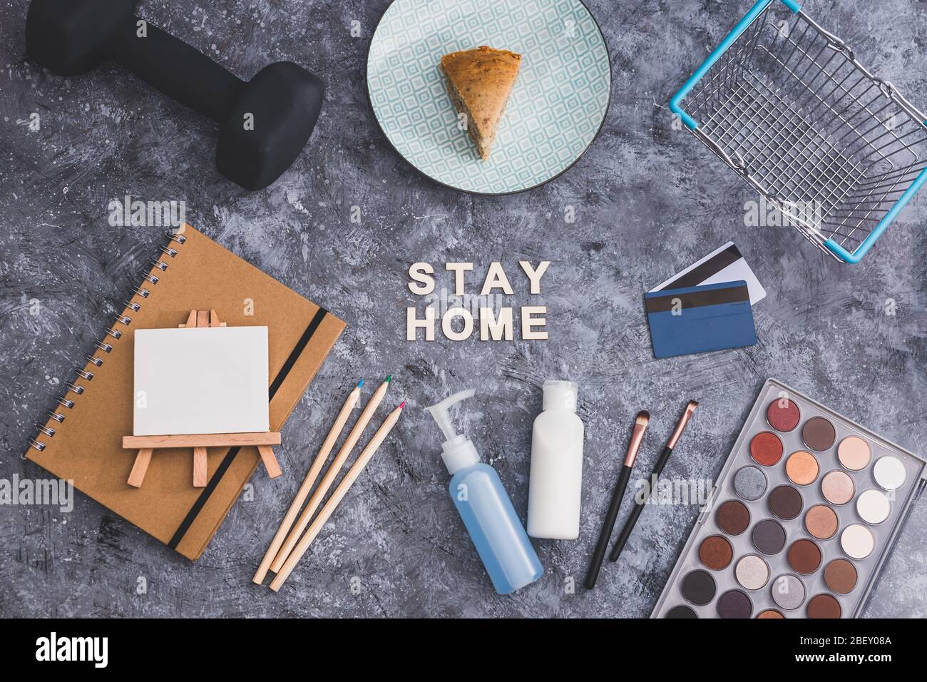 self-isolation to flatten the curve aganst the covid-19 virus, Stay ...