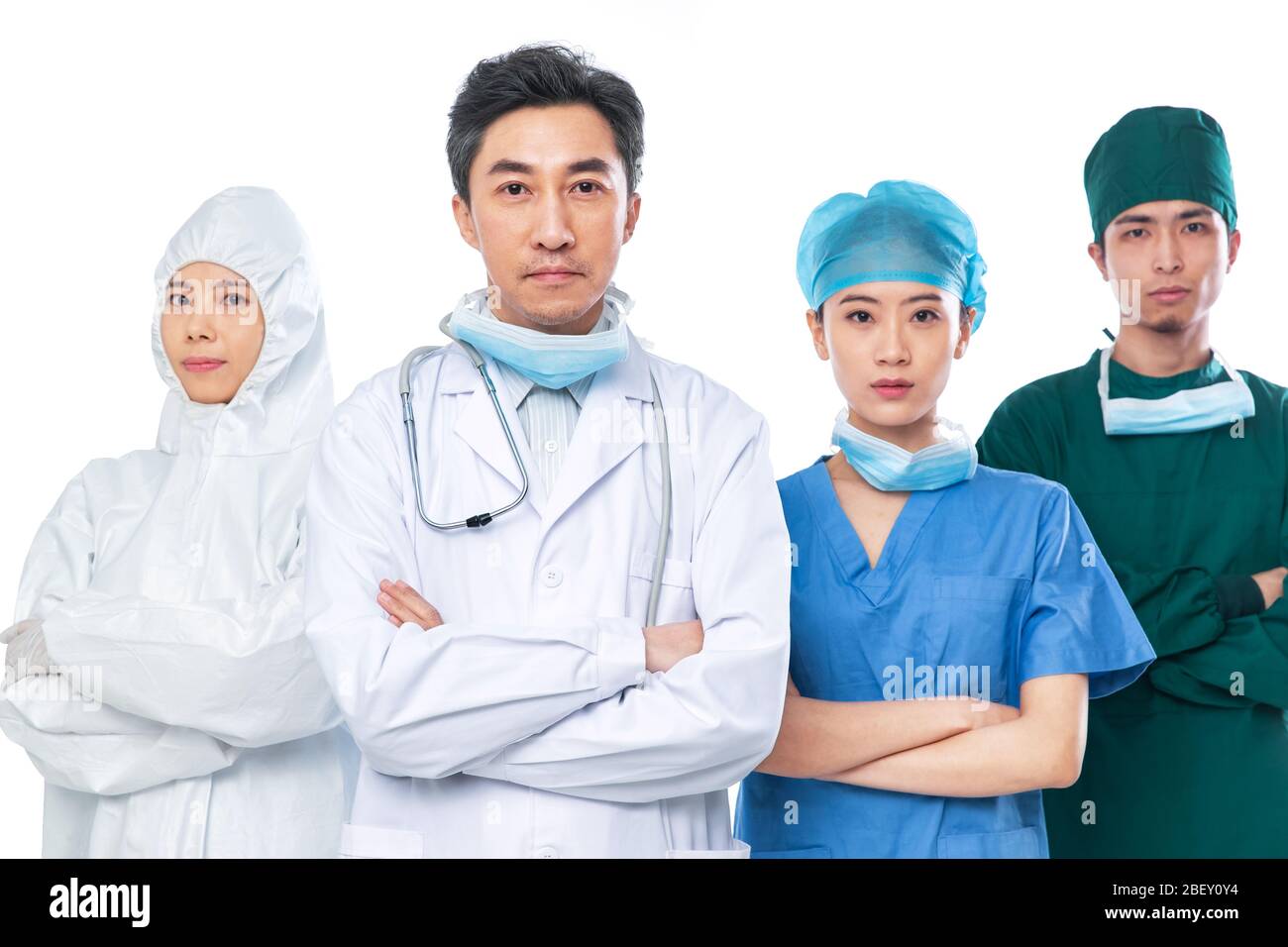 Medical workers team image Stock Photo - Alamy