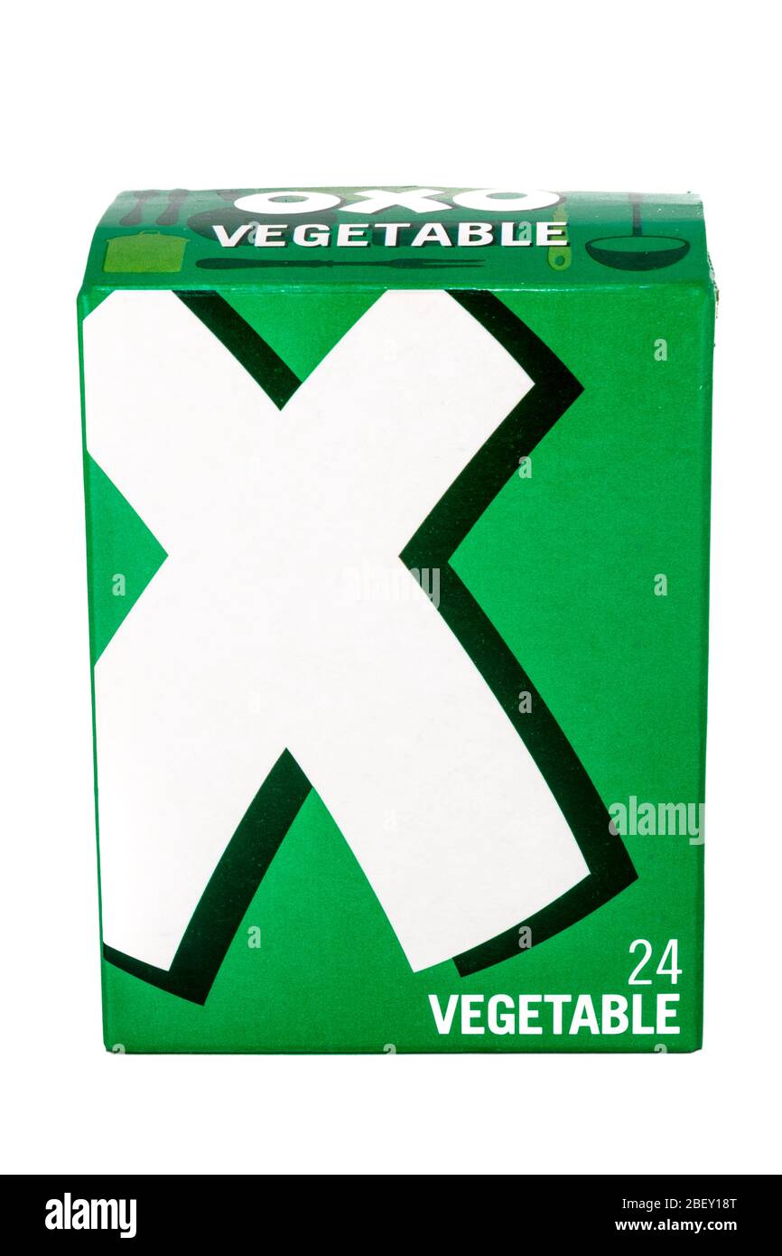 OXO vegetable stock cubes box, Vegetable Stock Cubes, oxo Vegetable ...