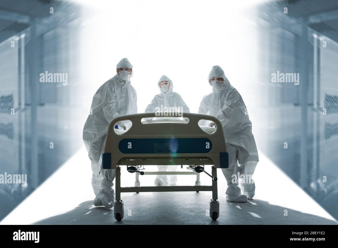 The doctor rescue patients Stock Photo - Alamy