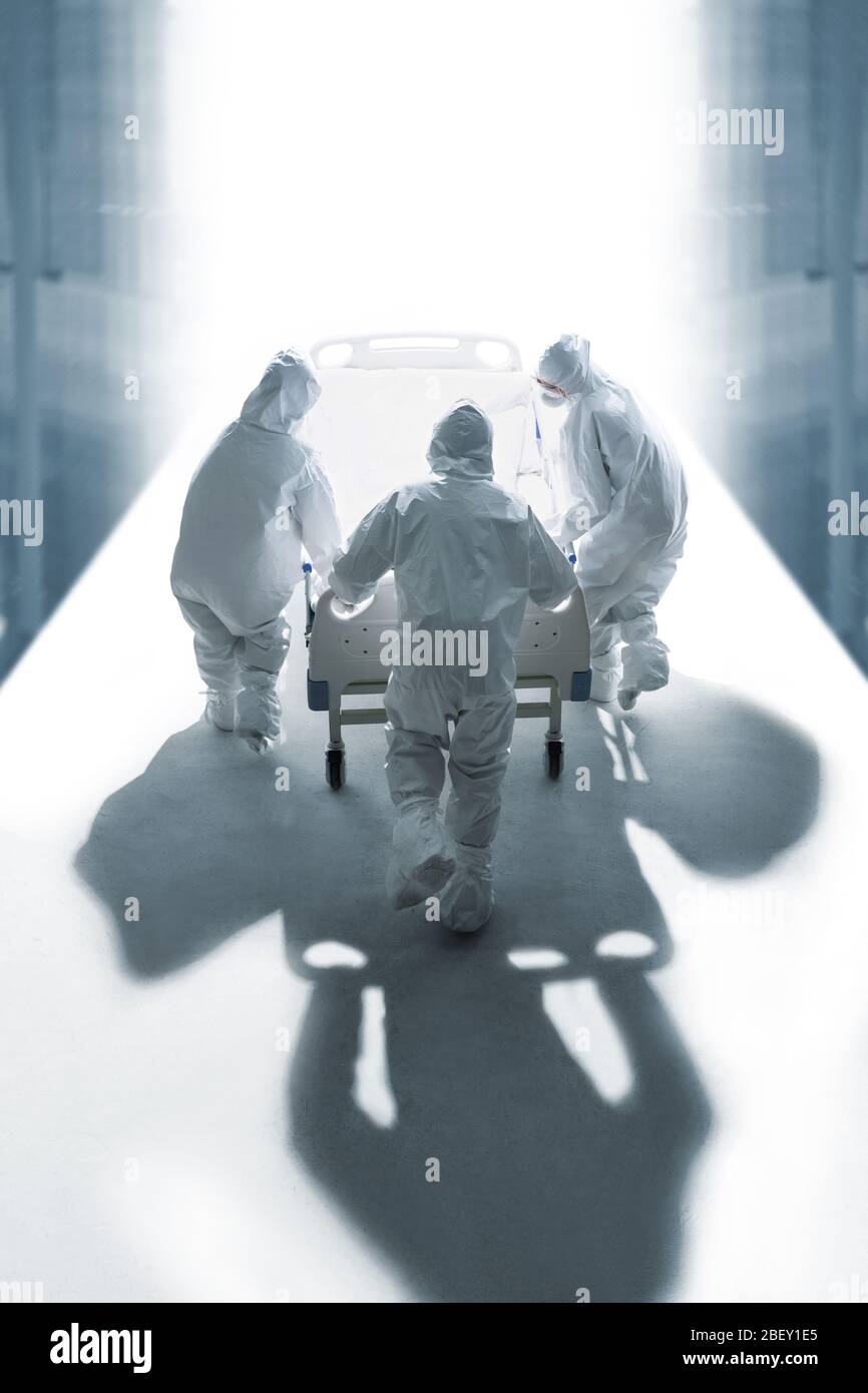 The doctor rescue patients Stock Photo - Alamy