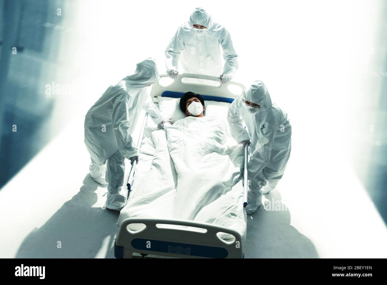 The doctor rescue patients Stock Photo - Alamy