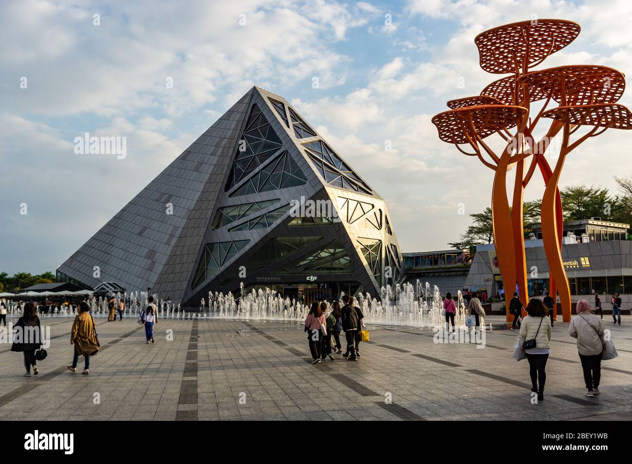OCT Harbor, popular tourism area in Shenzhen China Stock Photo - Alamy