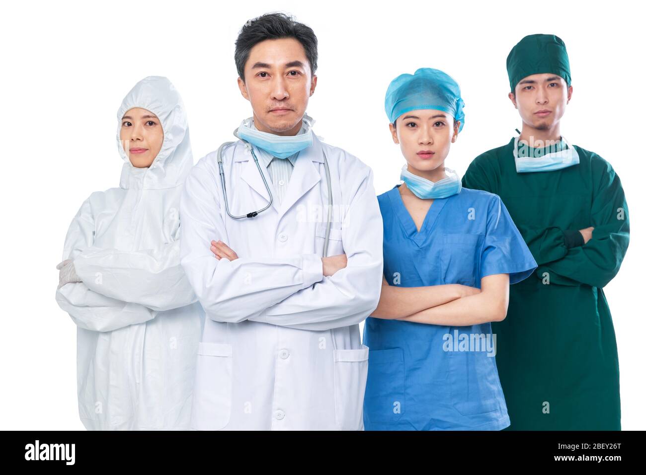 Medical workers team image Stock Photo - Alamy