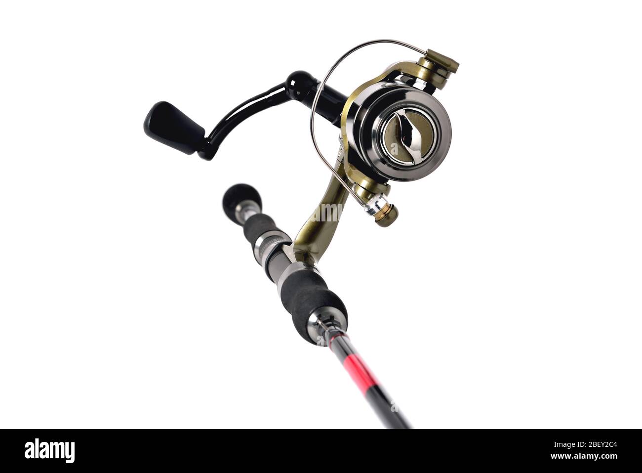 Fishing rod white background hi-res stock photography and images - Alamy