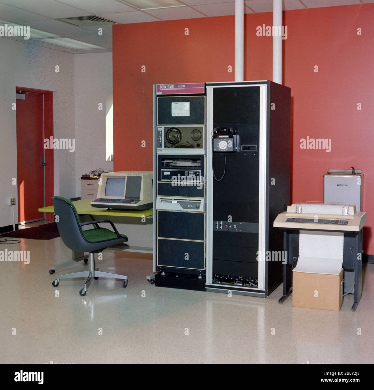 1980 computer room hi-res stock photography and images - Alamy