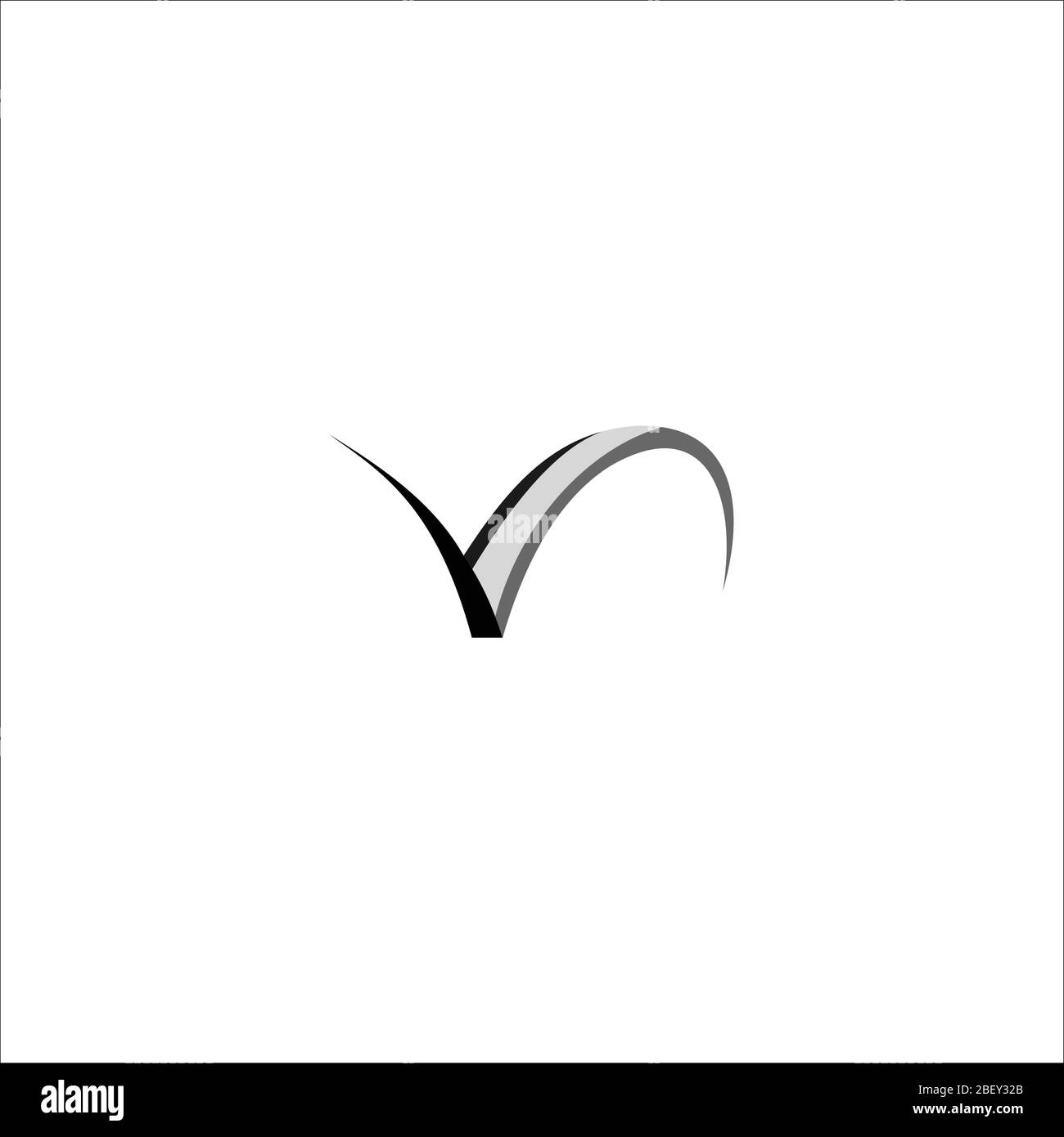 Initial letter v logo vector design template Stock Vector Image & Art ...