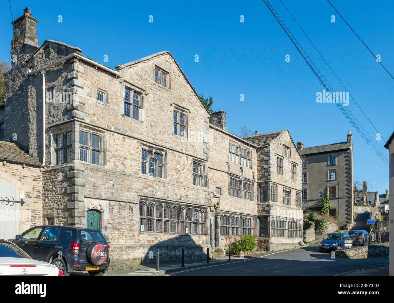 The Folly in Settle, North Yorkshire, built in 1679, and now home of a ...