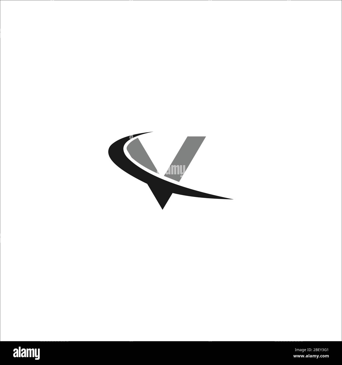 Initial letter v logo vector design template Stock Vector Image & Art ...