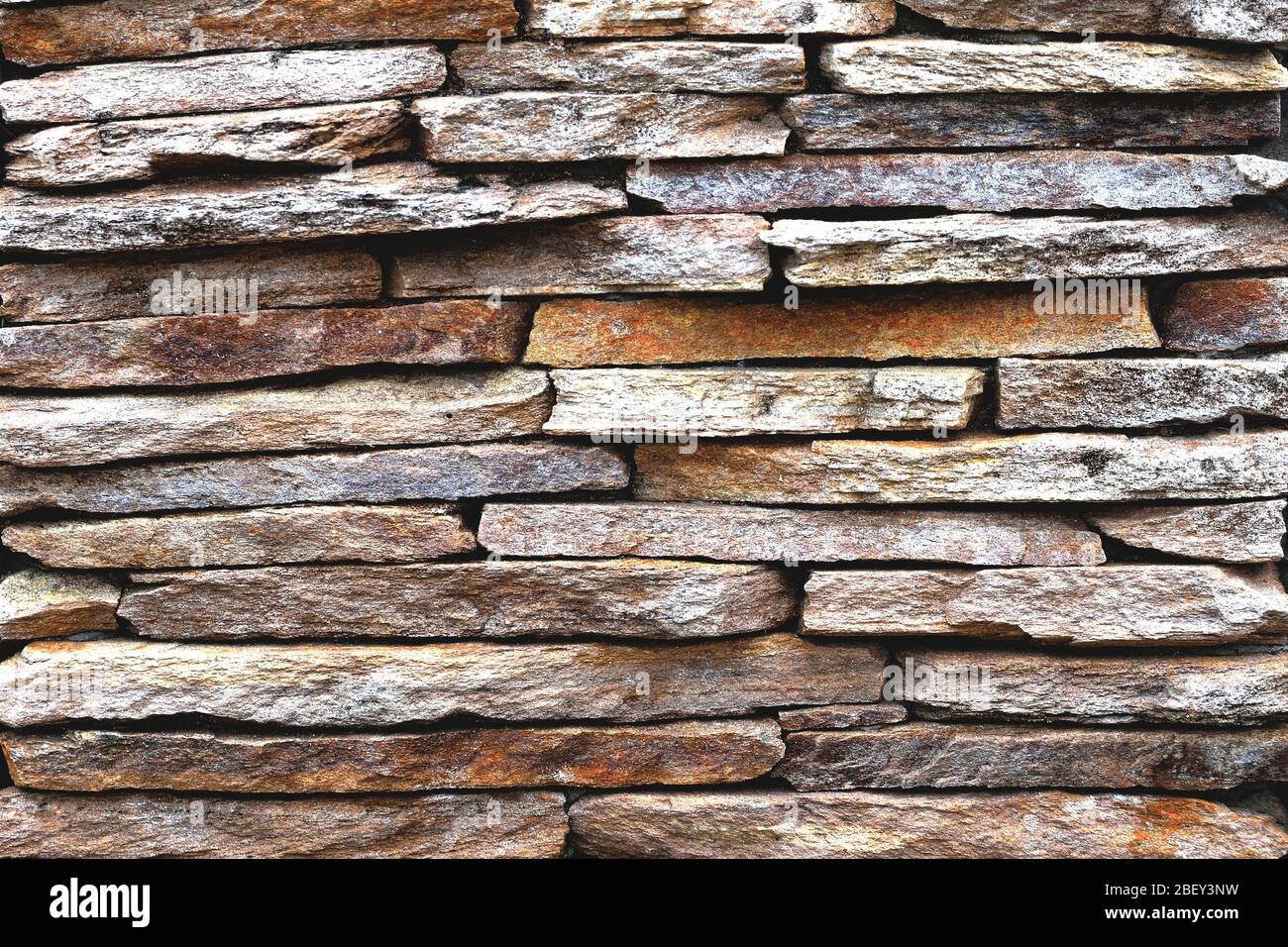 Color stone wall, background, texture, rectangular natural stones of ...