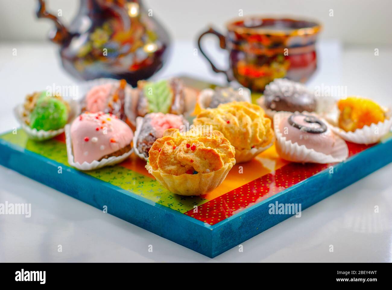 Mimouna Cookies. Arabic Sweets. Middle Eastern Desserts. Festive ...