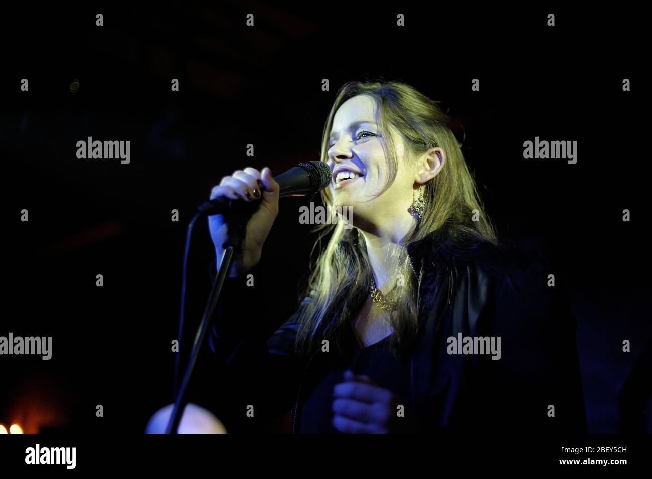 Anna Christoffersson famous Swedish singer and songwriter performing on ...