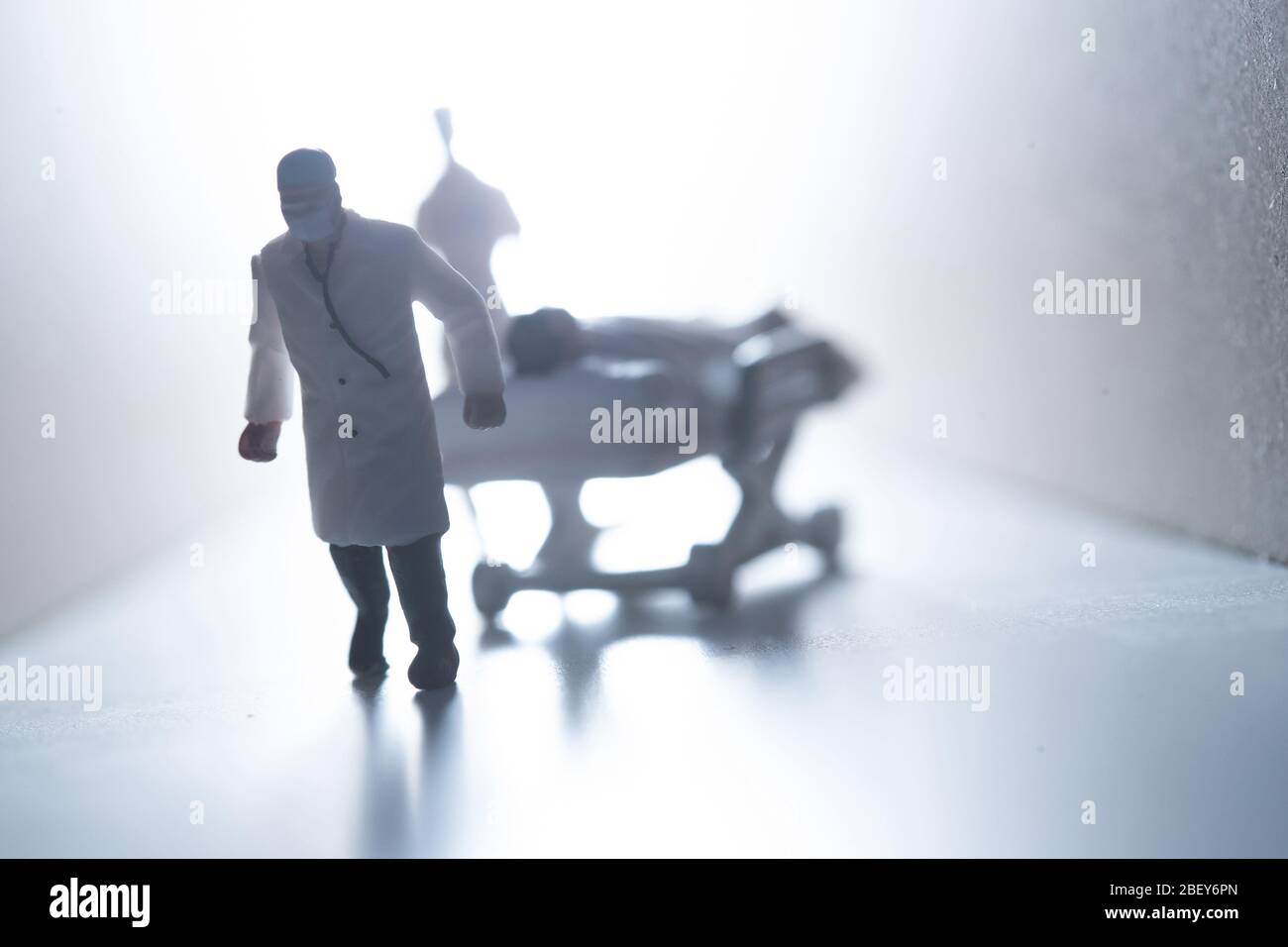 The doctor rescue patients Stock Photo - Alamy