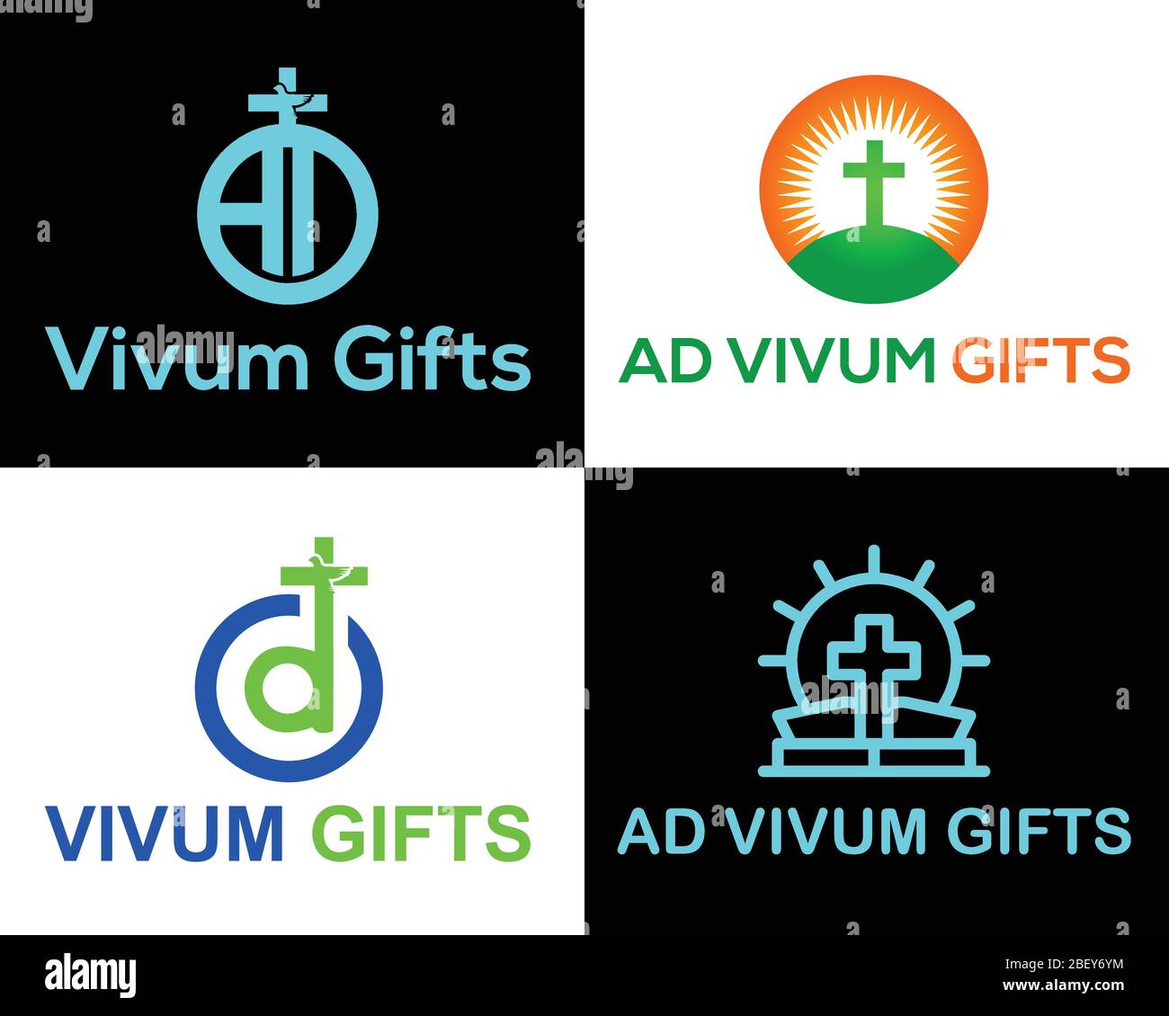 Church logo hi-res stock photography and images - Alamy