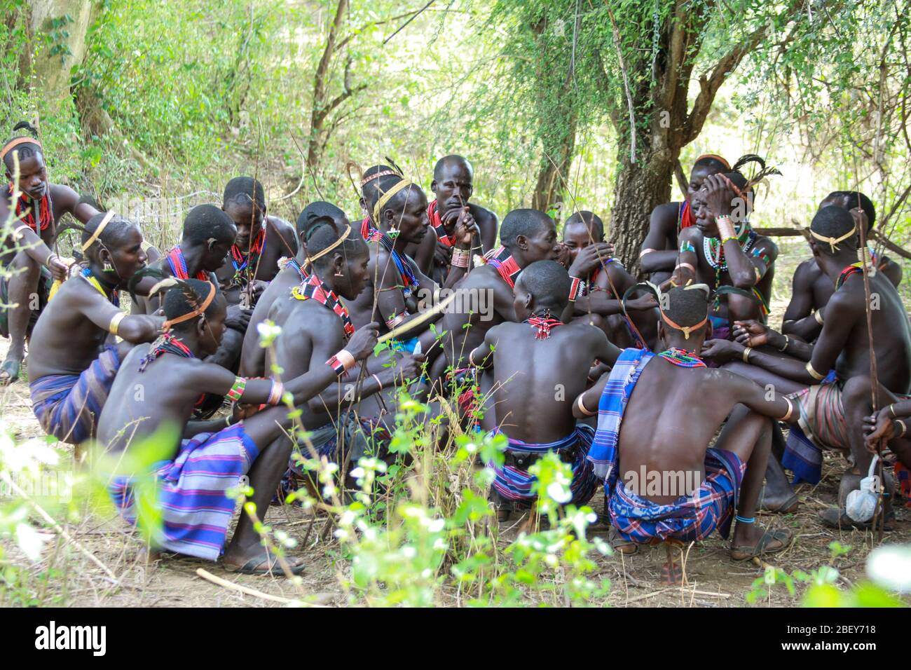 Ethiopian Tribe Men