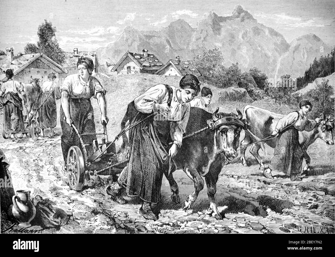 Peasants and workers hi-res stock photography and images - Alamy