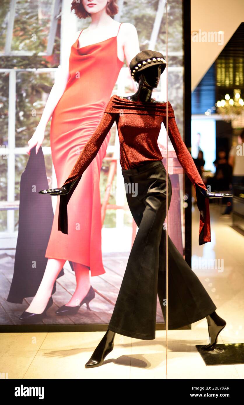 Shop Window display Beijing China Stock Photo - Alamy