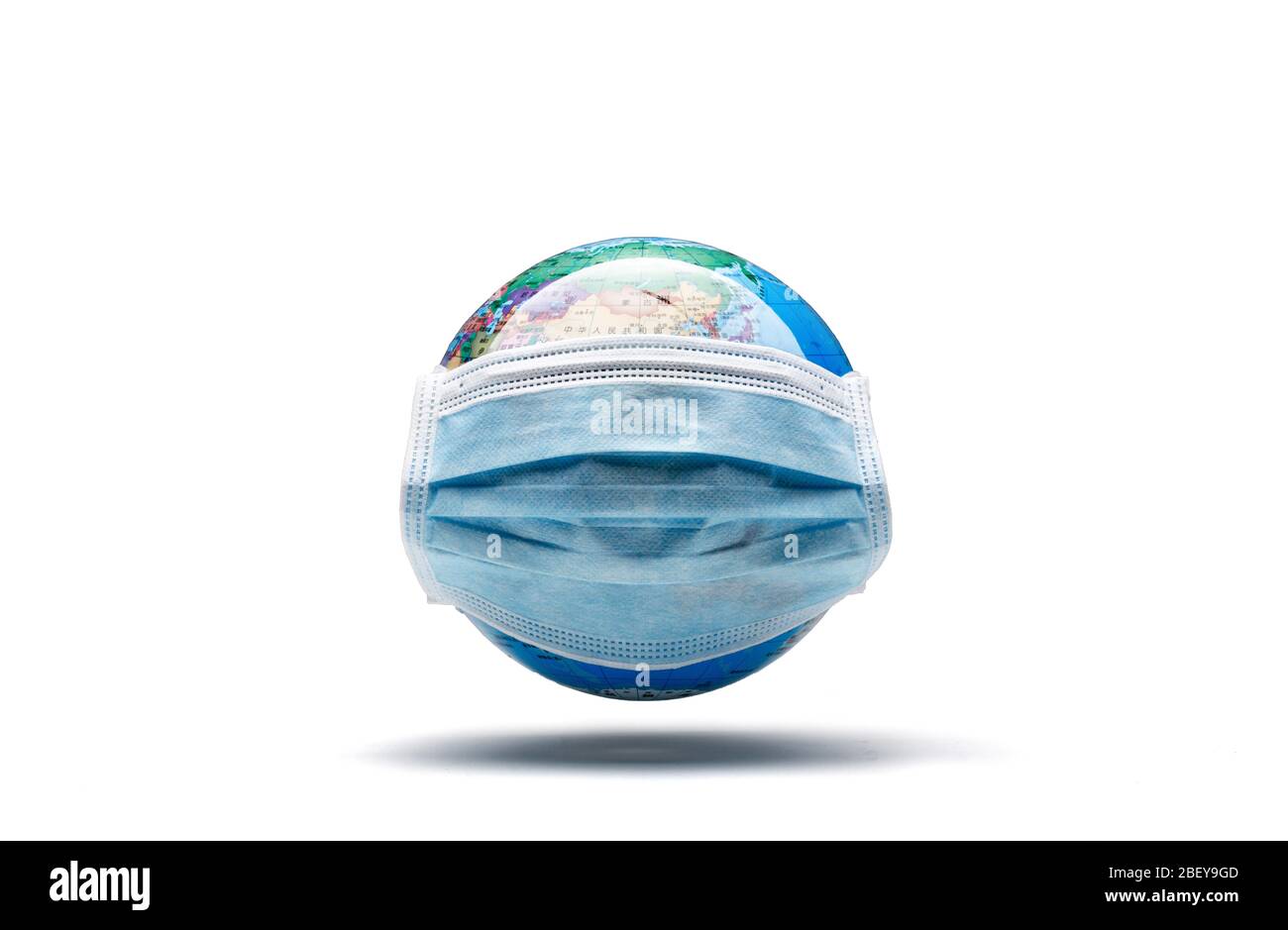 Surgical mask earth Cut Out Stock Images & Pictures - Alamy