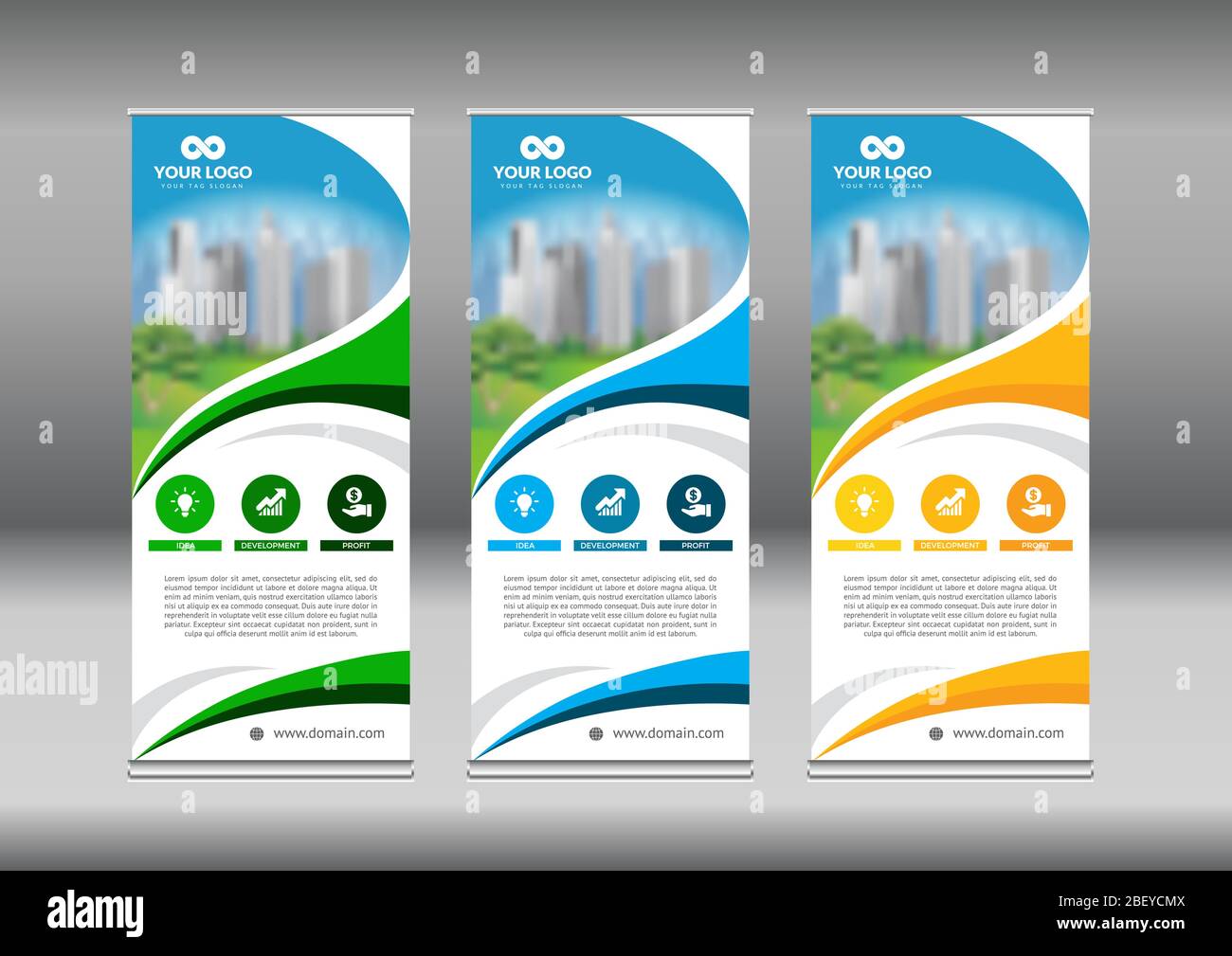 Business Roll Up. Standee Design. Banner Template. Presentation and ...