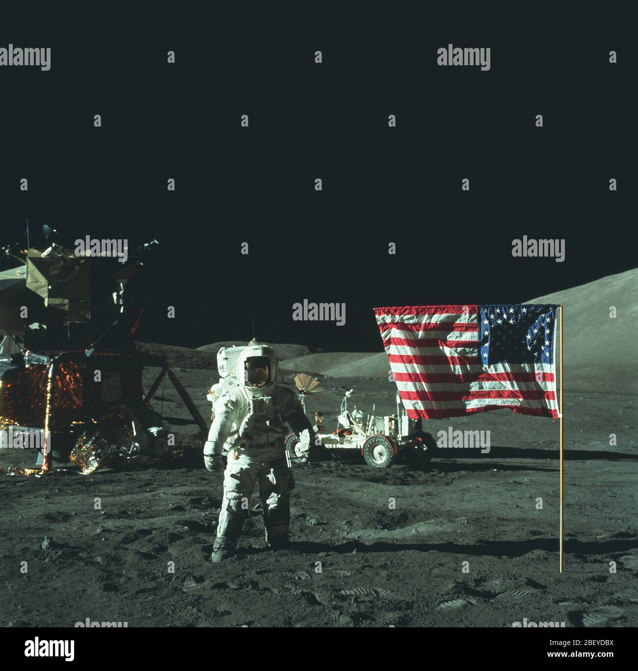 Apollo 17 - Apollo 17 Mission image - station Lunar Module (LM Stock ...