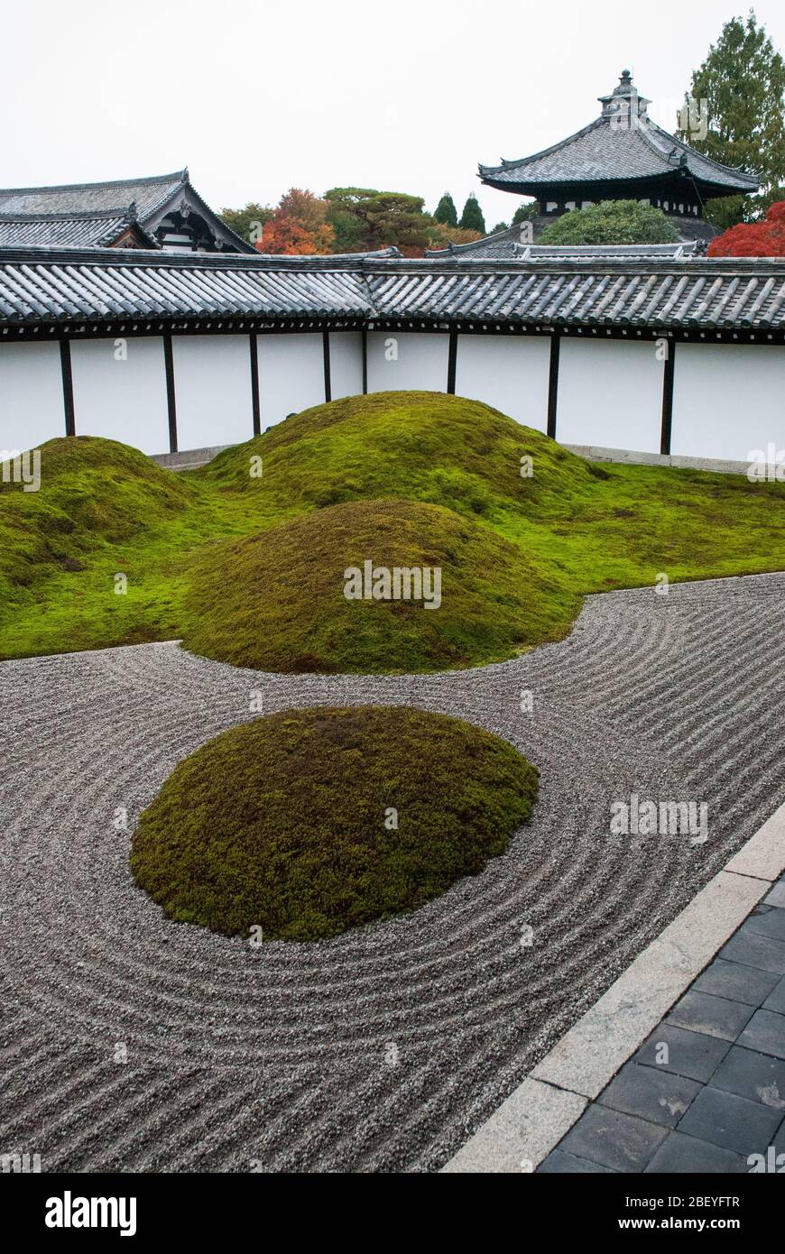 Buddhist Buddhism Zen Garden 15th Century Tōfuku-ji Temple, 15-Chōme ...