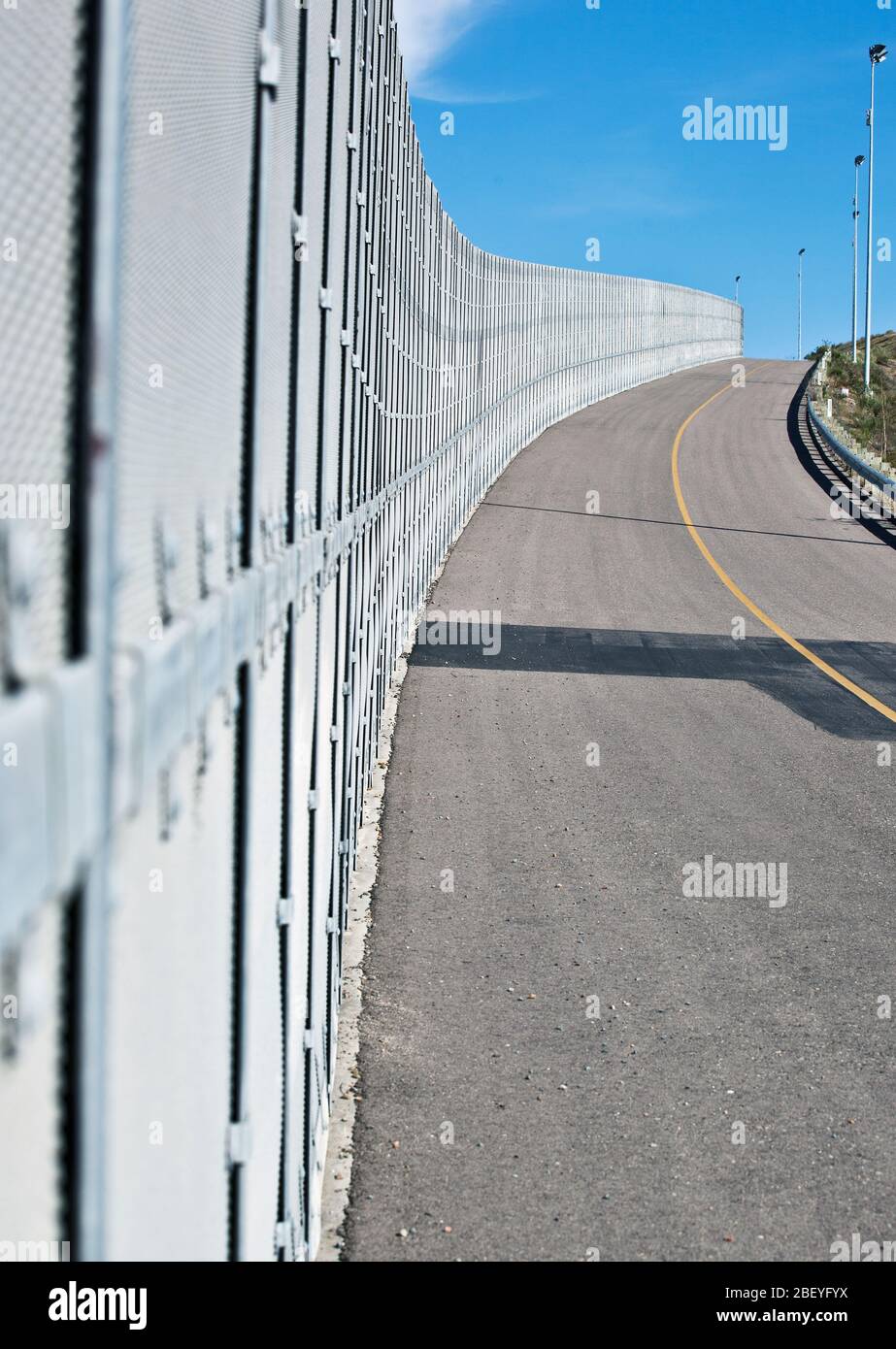 Border Fence near San Diego Stock Photo - Alamy