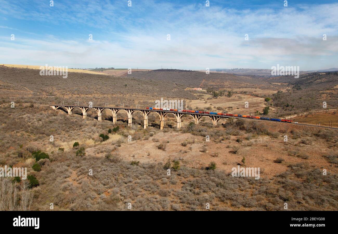 Train aerial photography hi-res stock photography and images - Alamy