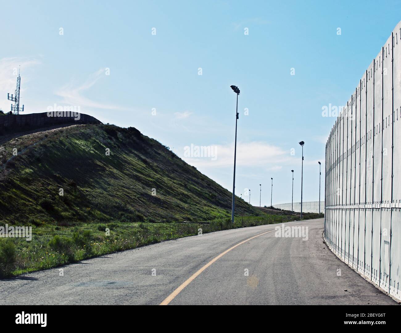 Border Fence near San Diego Stock Photo - Alamy