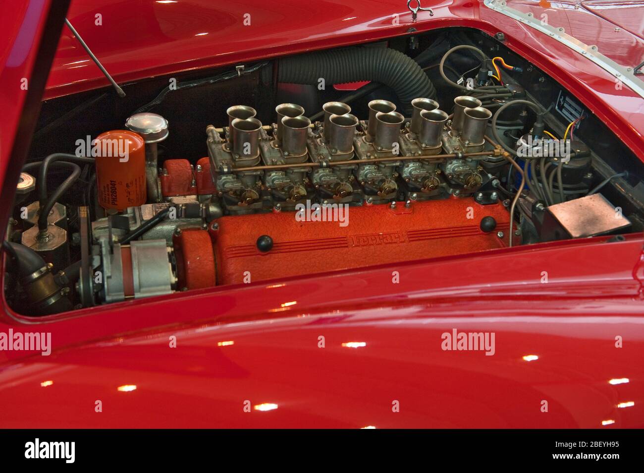 Ferrari v12 engine hi-res stock photography and images - Alamy