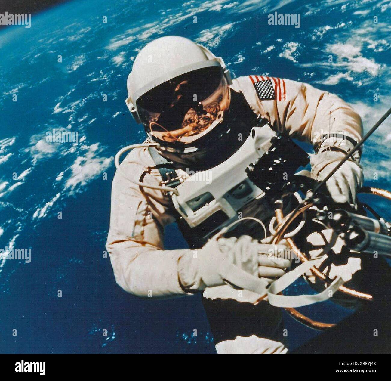First space walking astornaut hi-res stock photography and images - Alamy