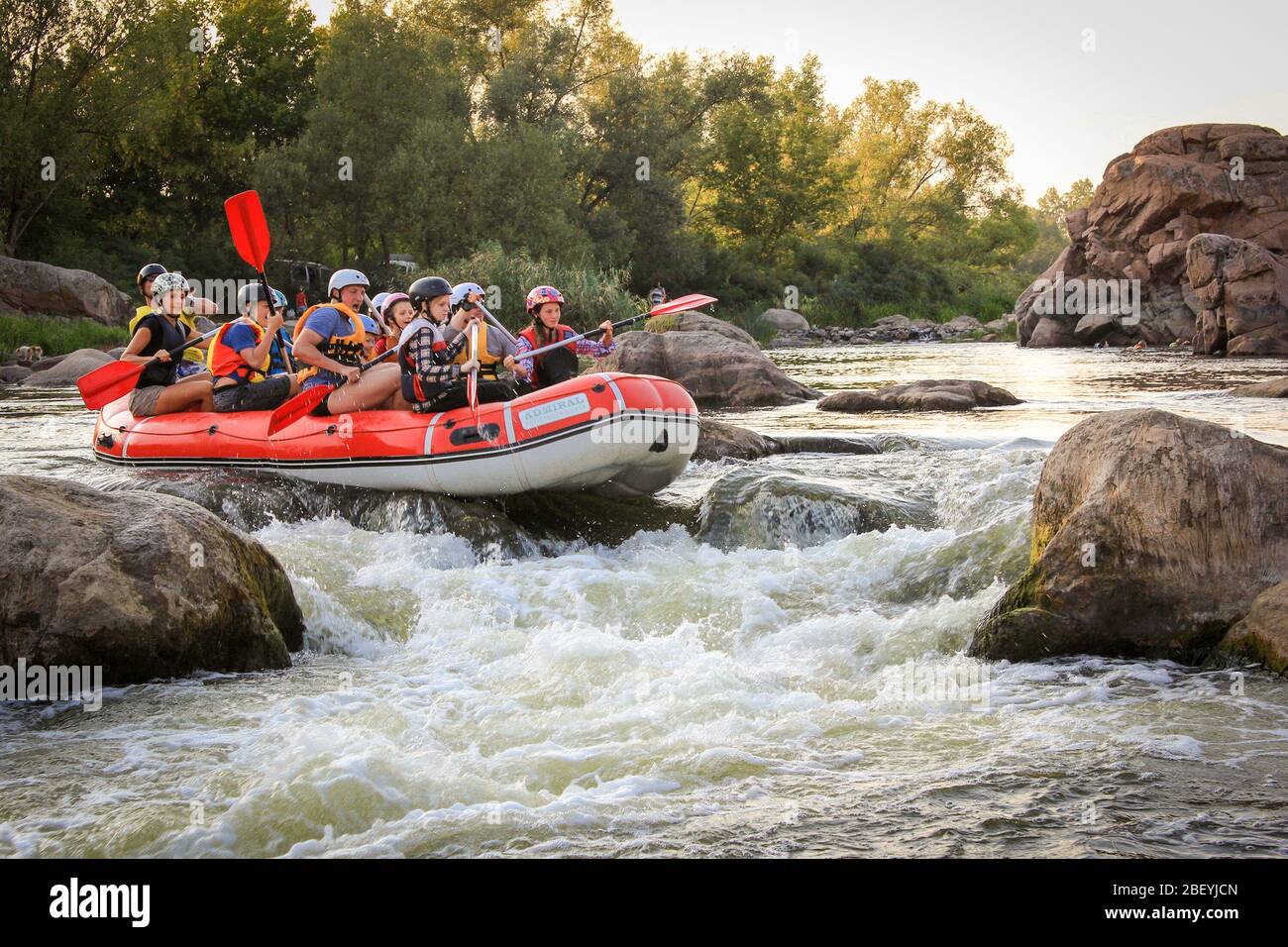 White water rafting in nepal hi-res stock photography and images - Alamy