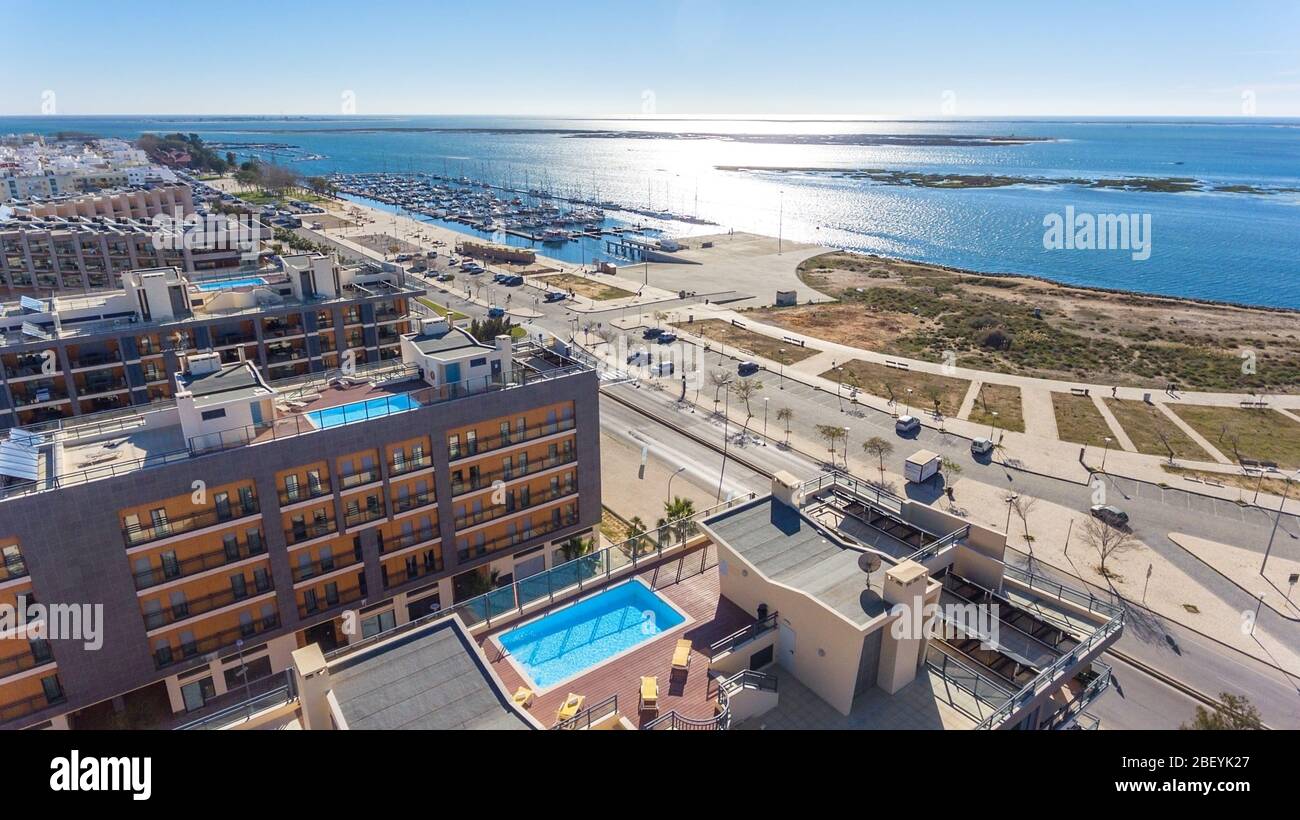 Ria formosa drone view hi-res stock photography and images - Alamy