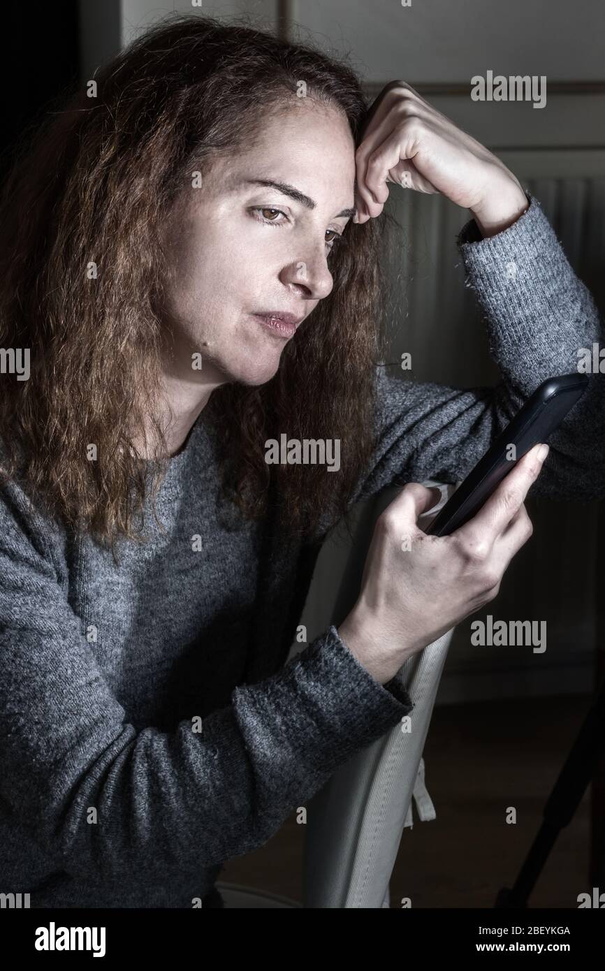 Alone crisis hi-res stock photography and images - Alamy