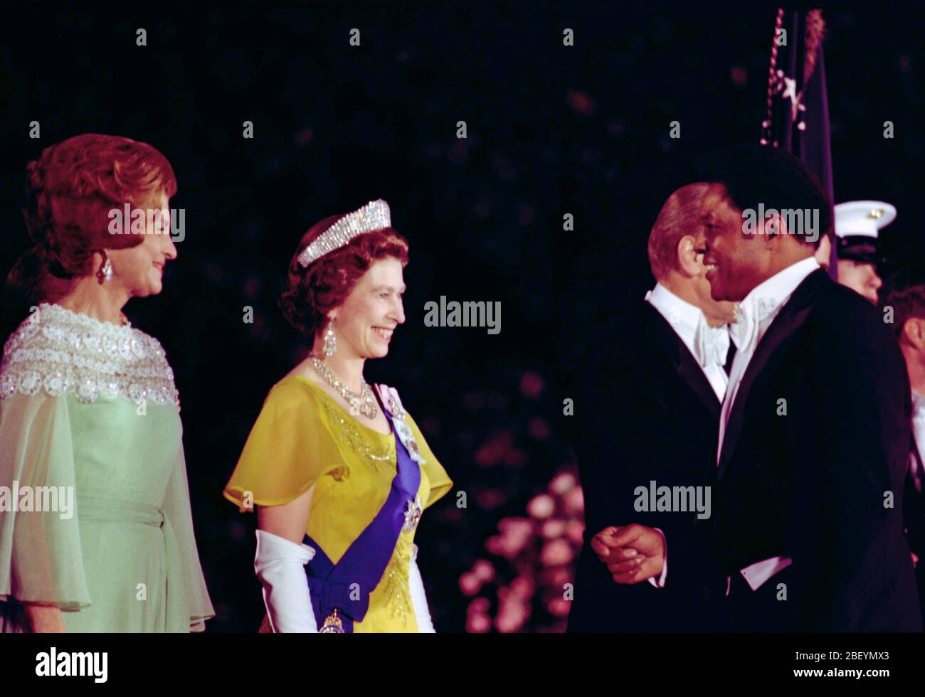 July 7, 1976 – The White House – South Lawn – Betty Ford, Queen ...