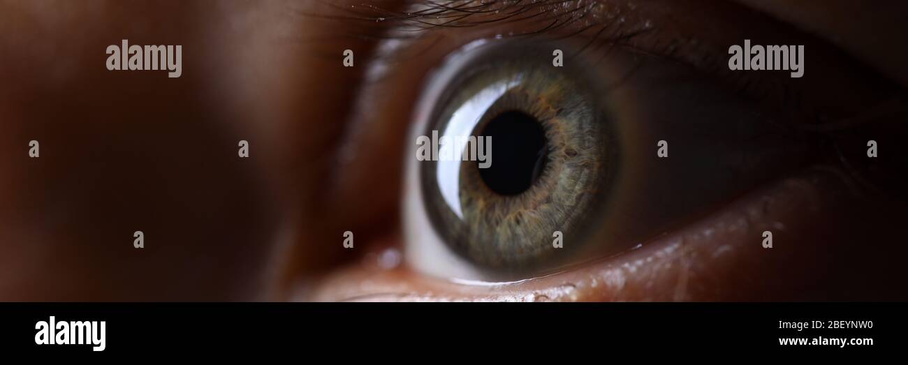 Male man left eye hi-res stock photography and images - Alamy