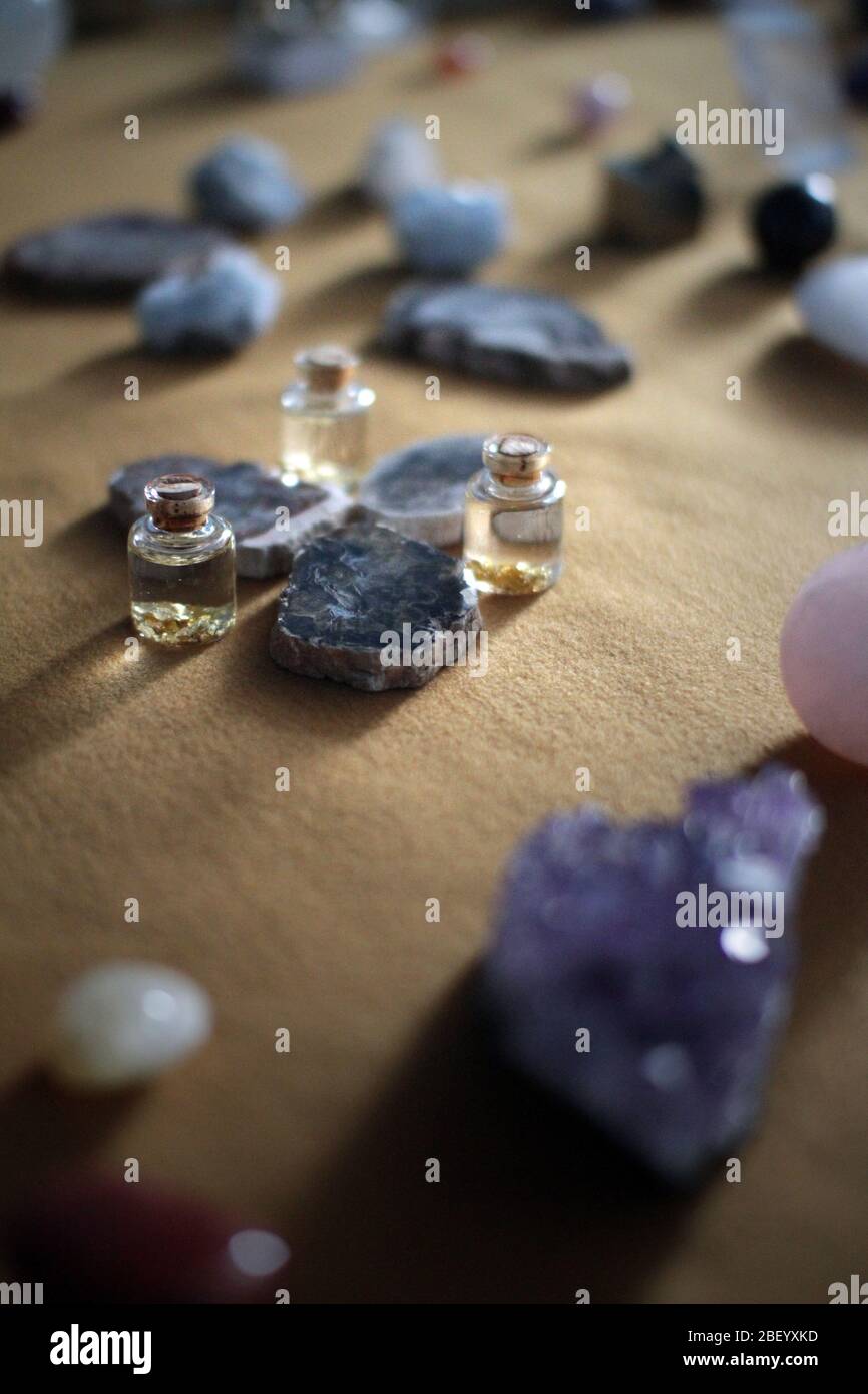 Gemstone therapy hi-res stock photography and images - Alamy